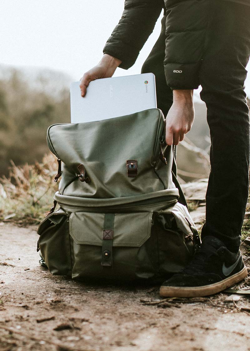 Olive backpack – Carlwell Groups